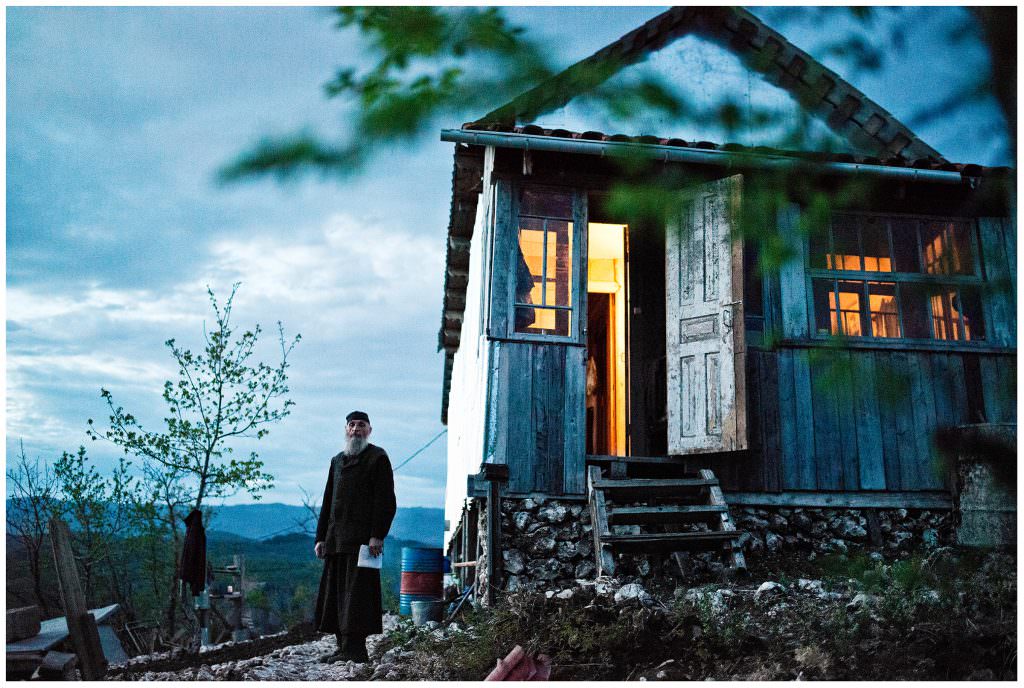 documentary photo story about a monk in Georgia